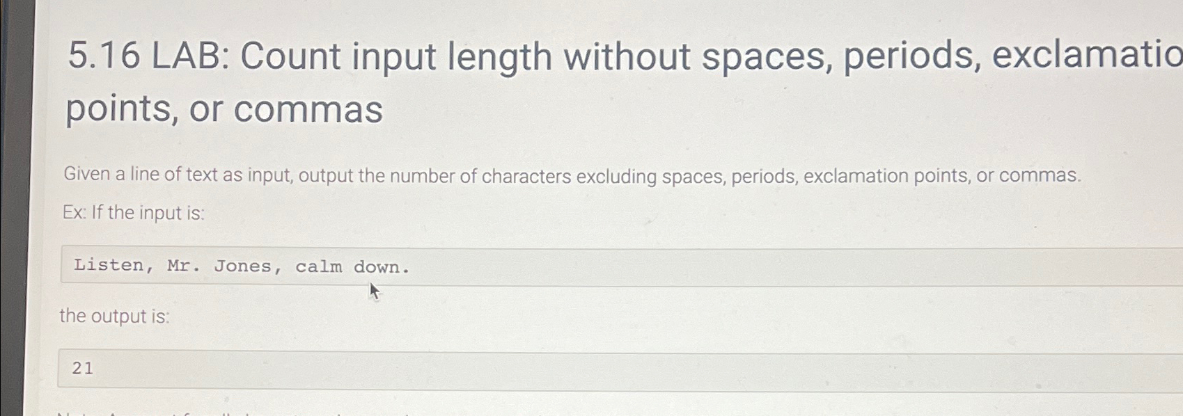 5 16 ﻿lab Count Input Length Without Spaces