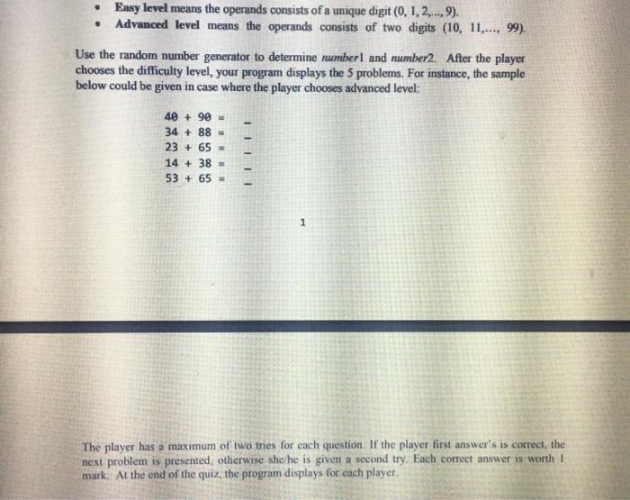 Solved Problem definition: We want to write a Python program | Chegg.com