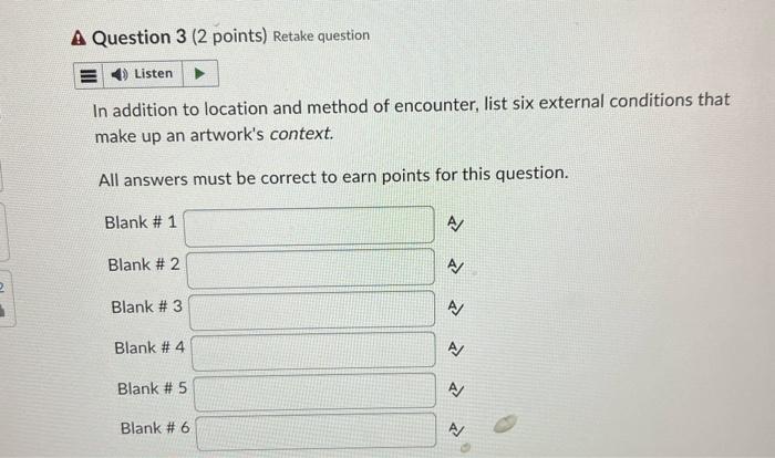 Match each vocabulary word with its definition. Each | Chegg.com
