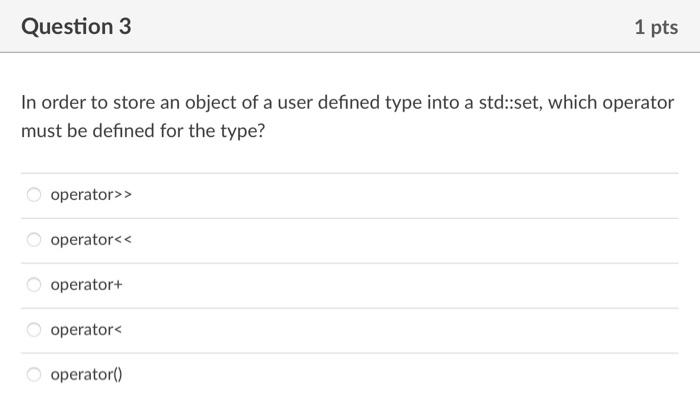 Solved When overloading the insertion/extraction operator | Chegg.com