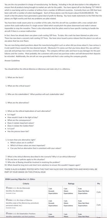 Buisness Law Ethics Memo Case Need Help for this | Chegg.com