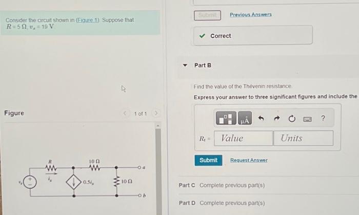 Solved Consider the circuit shown in (Figure 1). Suppose | Chegg.com