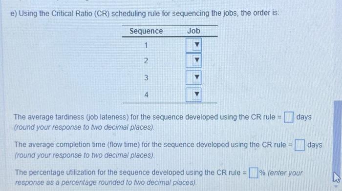 Solved a) Using the FCFS (first come, first served) decision | Chegg.com