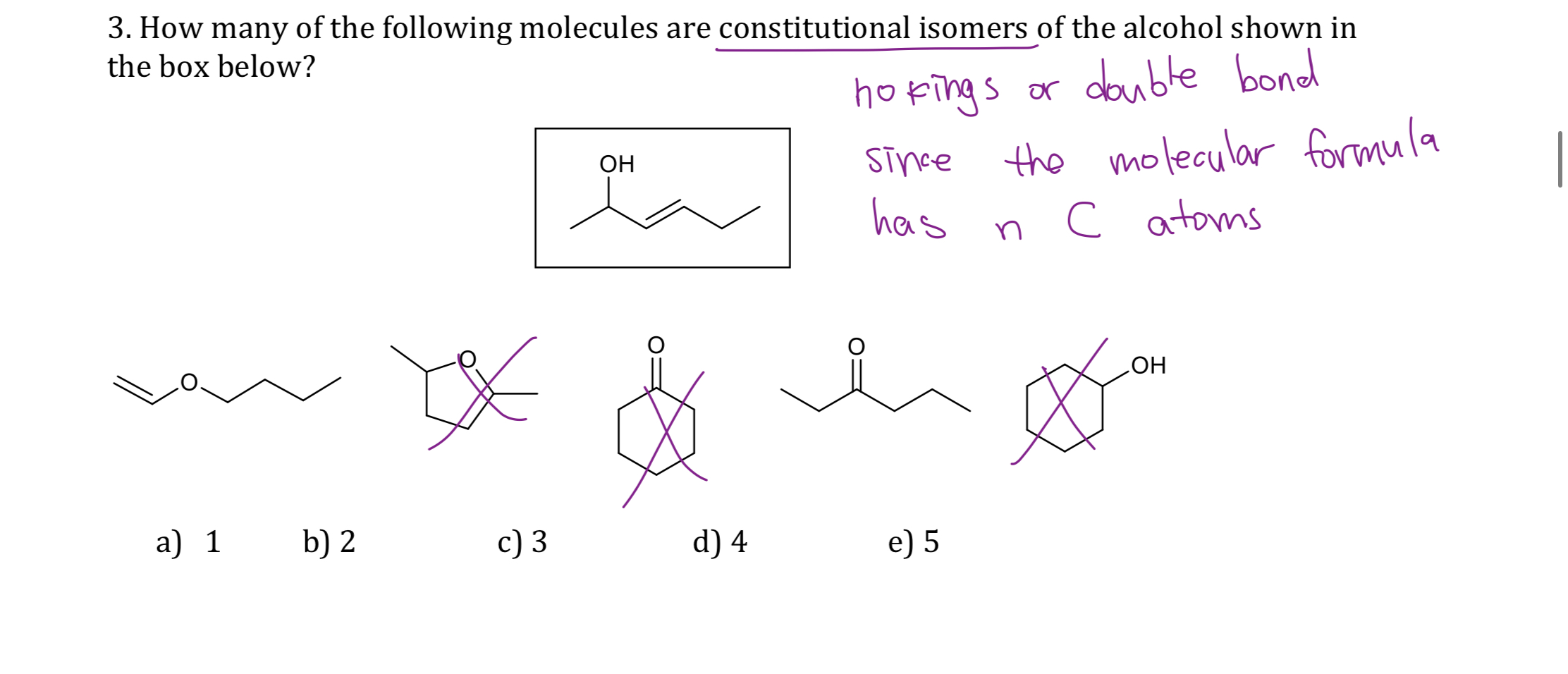Solved How many of the following molecules are | Chegg.com
