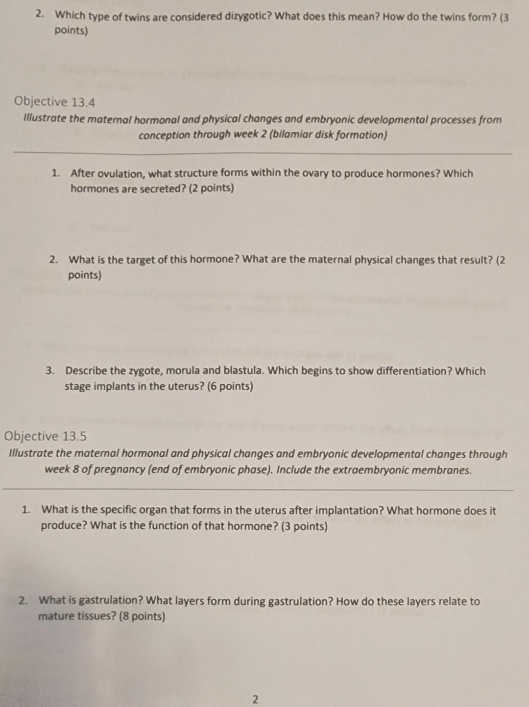 Solved Module 13 Objective Reflection Answer the following | Chegg.com