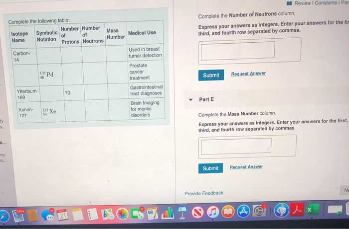 Solved 5 of 17 Part A A Review | Constants 1 Periodic Table | Chegg.com