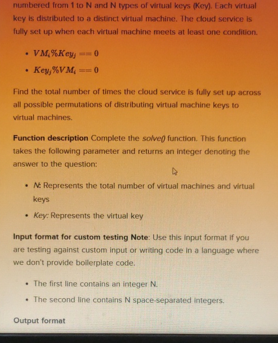 Solved numbered from 1 ﻿to N ﻿and N ﻿types of virtual keys | Chegg.com