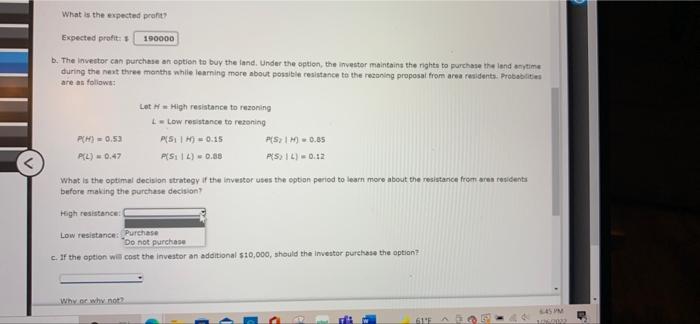 Solved Problem 4-21 (Algorithmic) A real estate investor has | Chegg.com