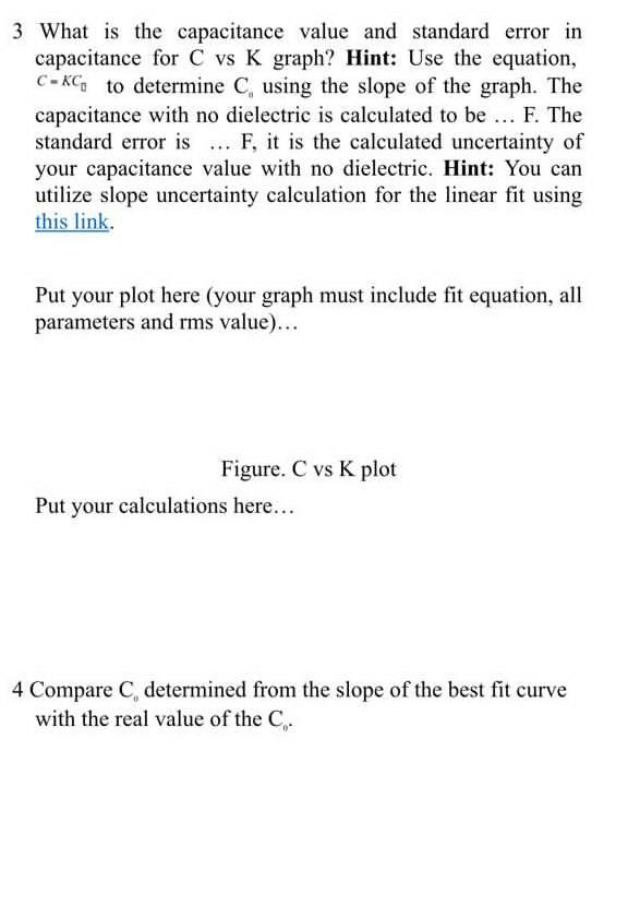 Solved Second part Dielectrics and Capacitance 1 Click on | Chegg.com