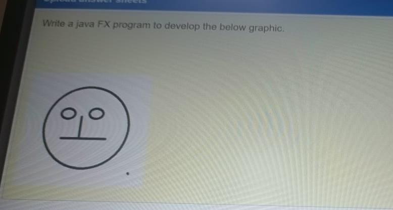 Solved Write a java FX program to develop the below graphic. | Chegg.com
