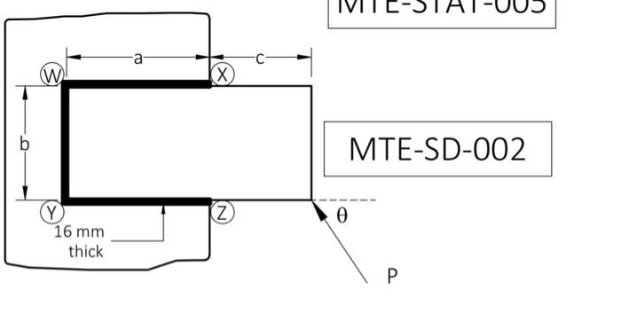 Solved SITUATION 2 A bracket is welded to a column as shown | Chegg.com