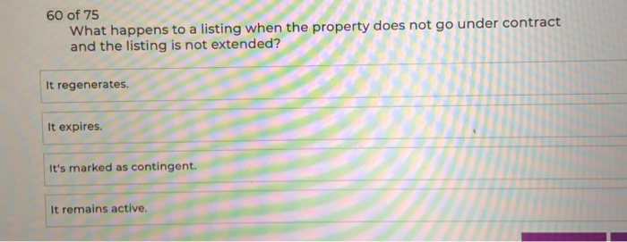 Solved 58 of 75 What are exaggerated comments about a | Chegg.com