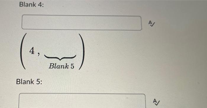 Solved Fill in each blank with the corresponding y value for | Chegg.com
