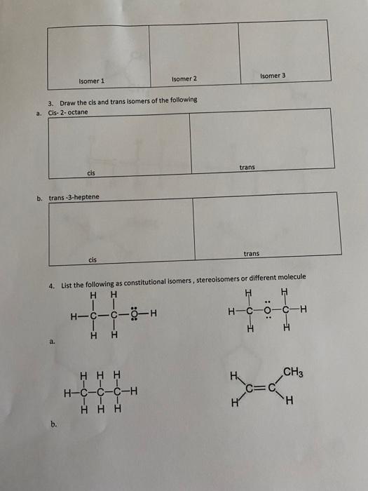 Solved CHEM 1407: Isomers and Nomenclature Lab Activity What | Chegg.com