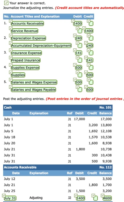 Solved journalize closing entries / post the closing entries | Chegg.com