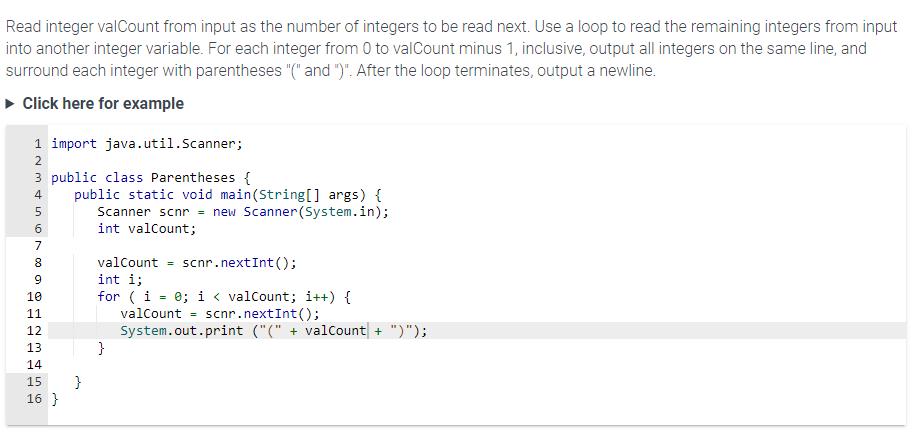 Solved Need help with this Java Problem. Read integer | Chegg.com