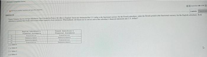 Solved ( approx ) Question Completion Status: 4 Moving to | Chegg.com