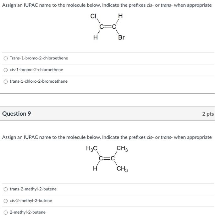 Solved Cis 2 Butene And Trans 2 Butene Can Be Interconverted
