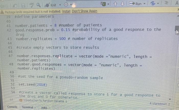 Solved Profile Tools Help Go to file/function - Addins - Run | Chegg.com
