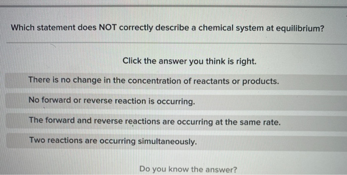 Solved Which statement does NOT correctly describe a | Chegg.com