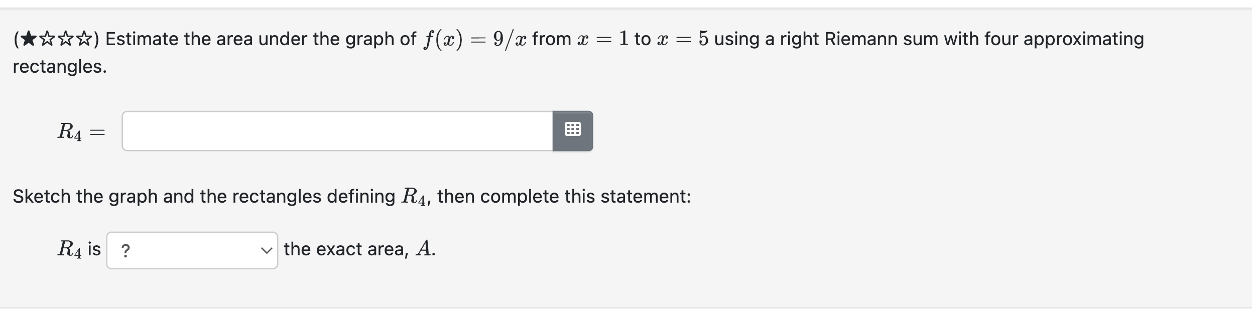 Solved rectangles.R4=Sketch the graph and the rectangles | Chegg.com Solved rectangles.R4=Sketch the graph and the rectangles | Chegg.com