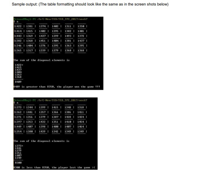 Solved Write A Program That Simulates The Rolling Of Two 6679