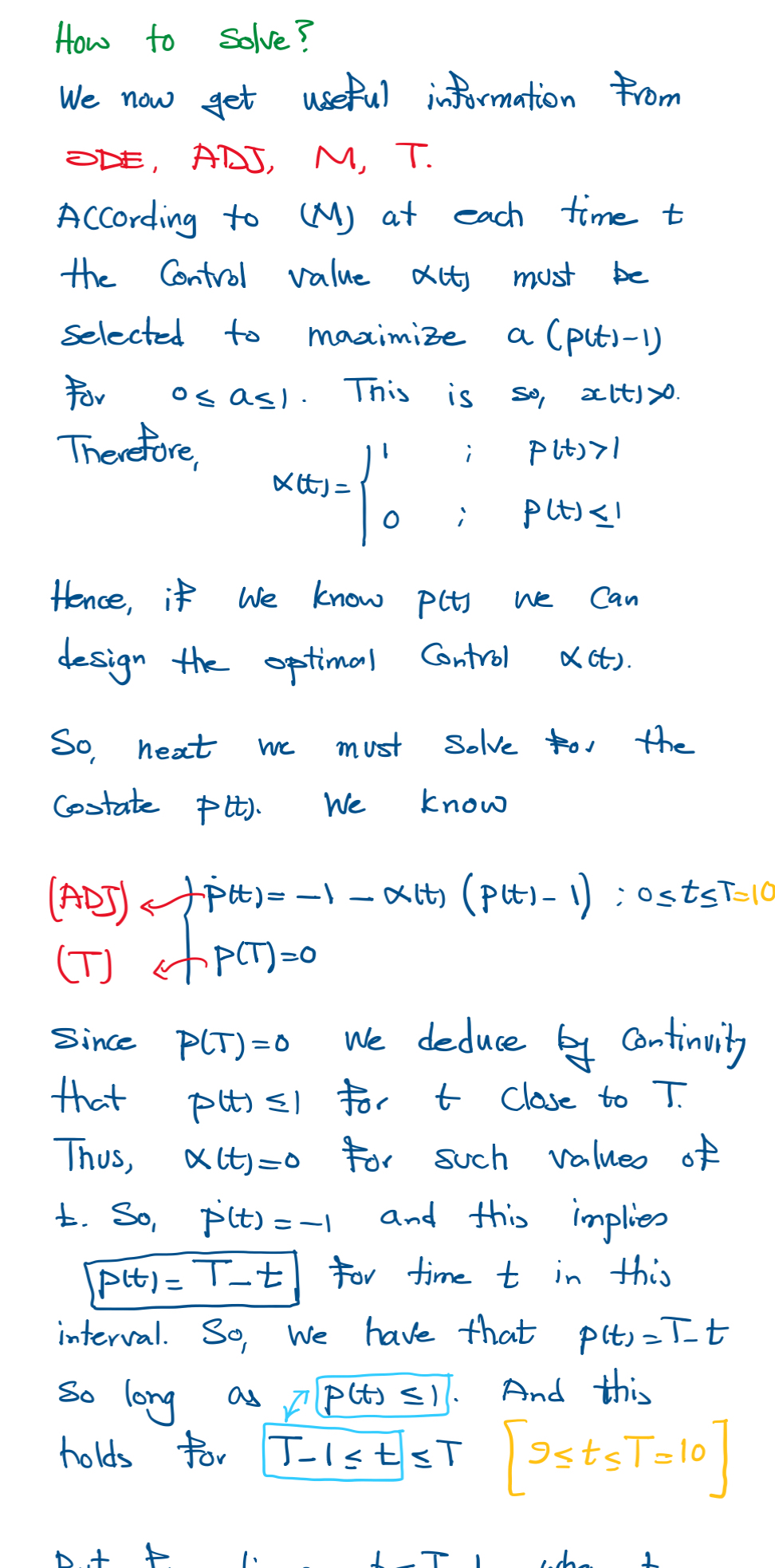 Solved How to solve?We now get useful information from ODE, | Chegg.com