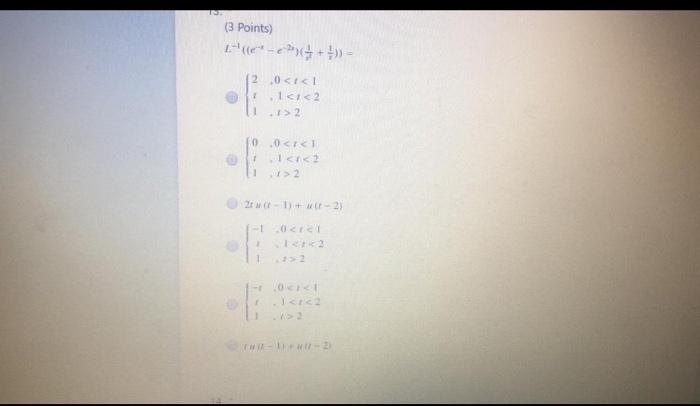 Solved (3 Points) L'- (+)) = 2.0