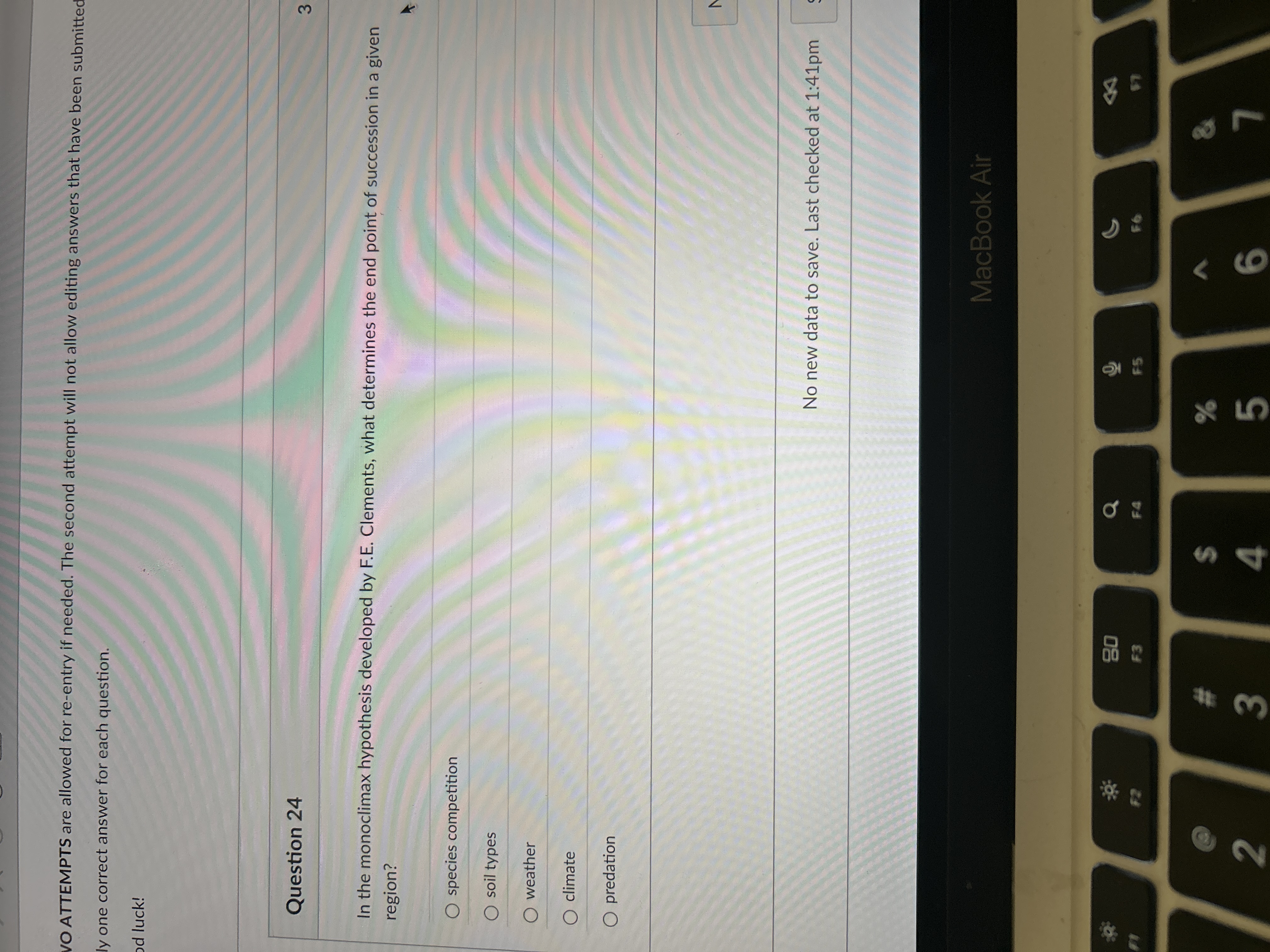 Solved VO ATTEMPTS are allowed for re-entry if needed. The | Chegg.com
