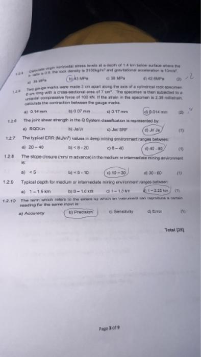 Solved a) \\( 0.14 \\mathrm{~mm} \\) c) \\( 0.17 | Chegg.com