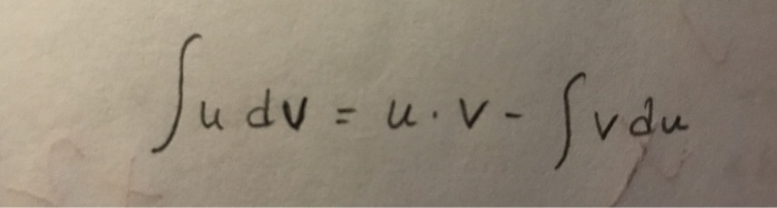 Solved t4 In (t) dt u du = u.v- Ivdu | Chegg.com