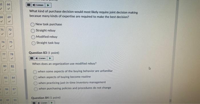 Solved is the most common type of organizational purchasing | Chegg.com