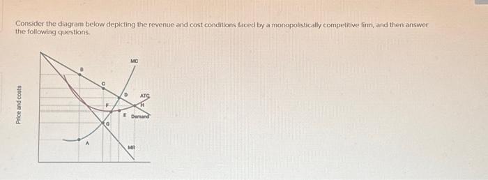 Solved Consider the diagram below depicting the revenue and | Chegg.com