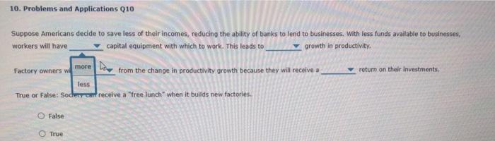 Solved 10. Problems and Applications Q10 Suppose Americans | Chegg.com