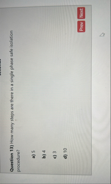 Solved Question 13) ﻿How many steps are there in a single | Chegg.com