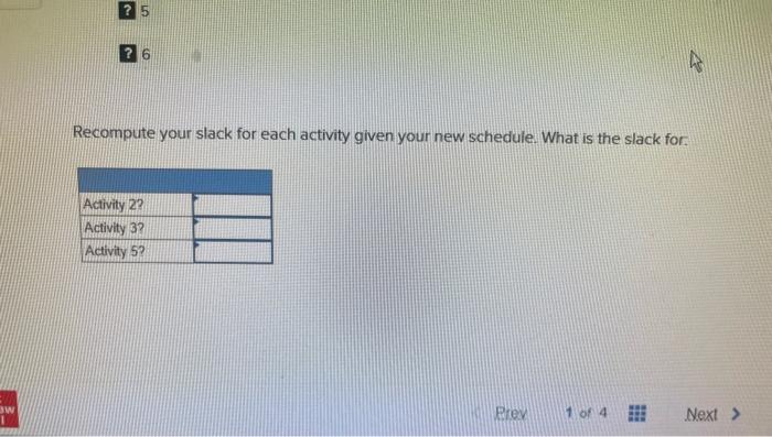 Solved EX8-5 (Static) Given the network plan that... Given | Chegg.com