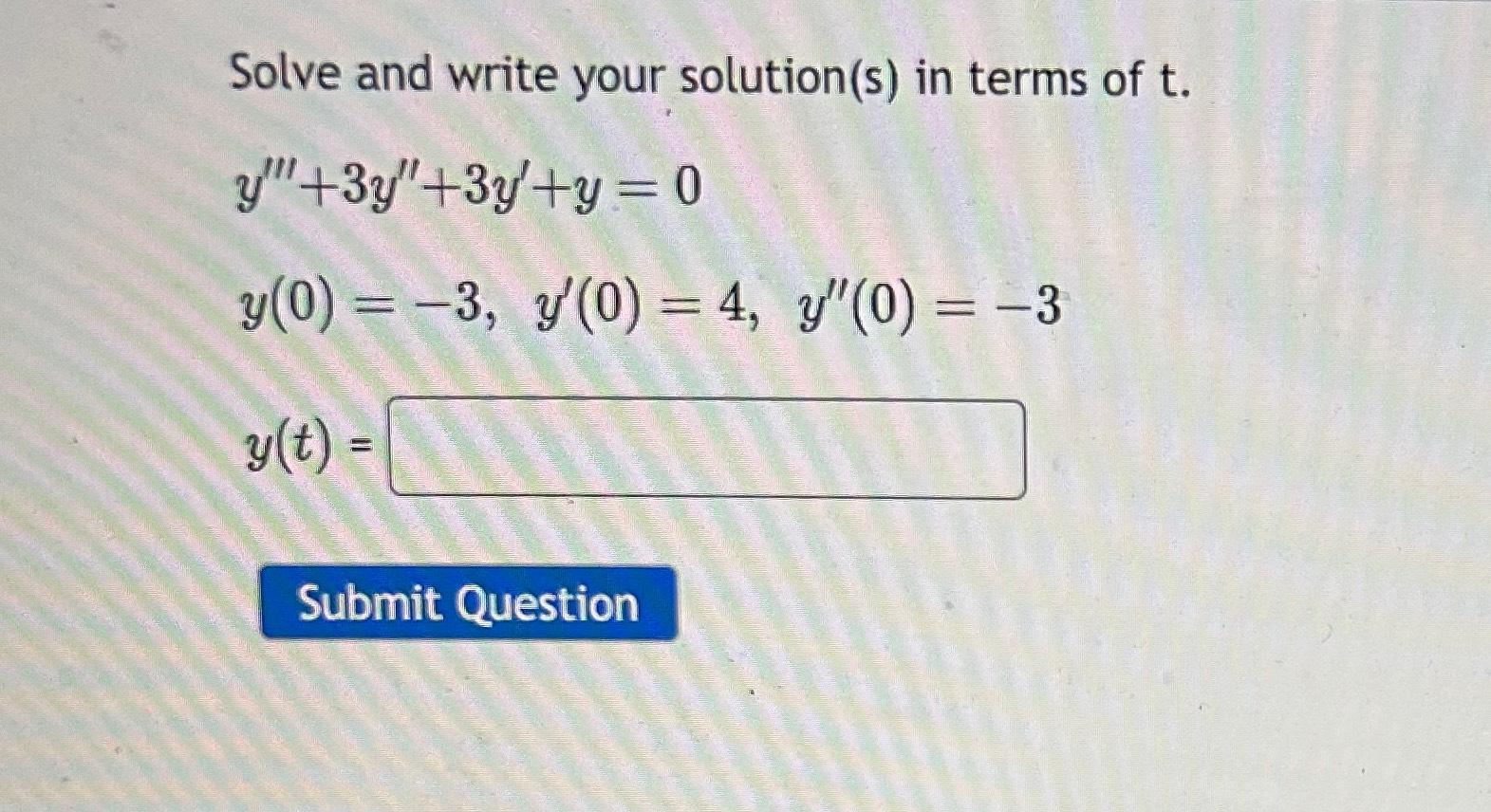 Solved 4. ﻿Need help please!!Solve and write your | Chegg.com