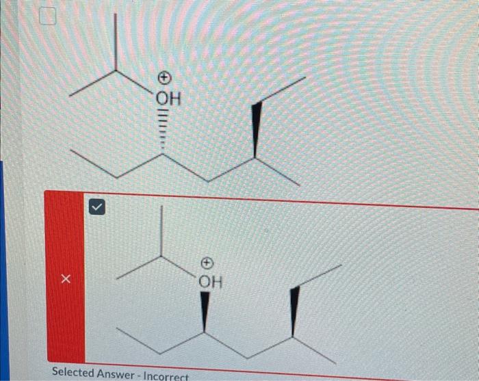 Solved For the following reaction, select ALL possible FINAL | Chegg.com