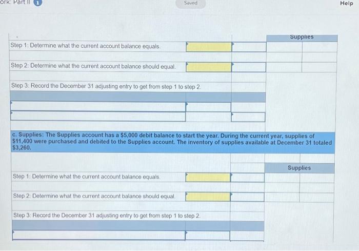 Solved QS 3-6 (Algo) Prepaid (deferred) expenses adjustments | Chegg.com