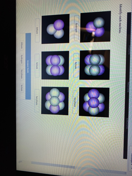 Use the interactive to construct nuclei with varying | Chegg.com