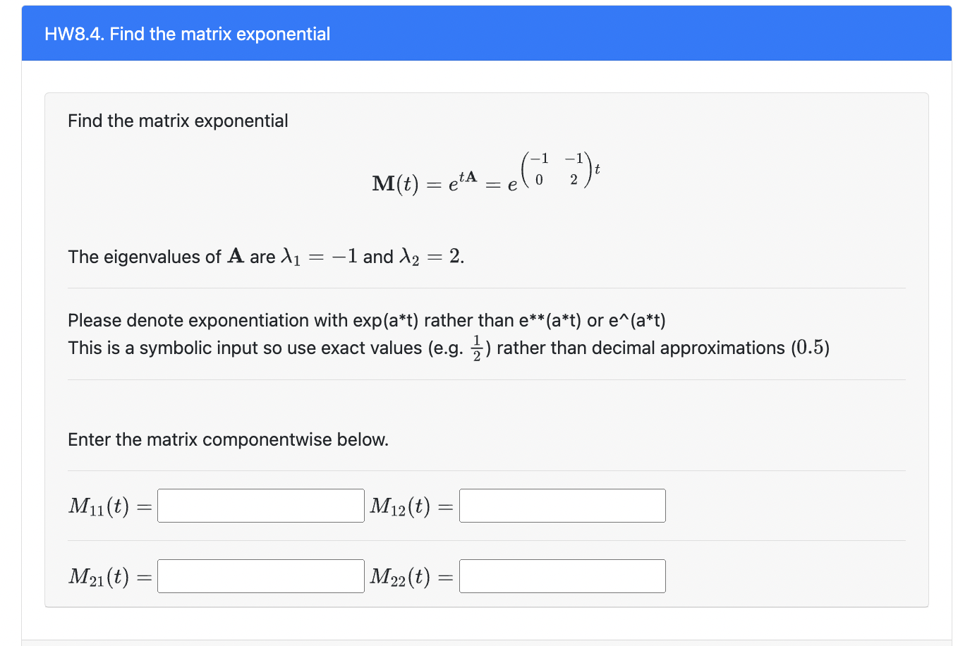 Solved Find the matrix | Chegg.com