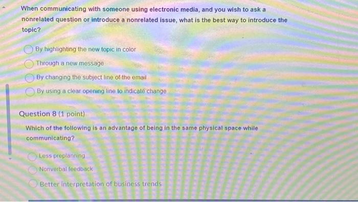 Solved Which of the following identifies the specific | Chegg.com