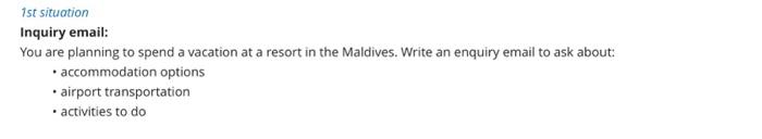 write a proper email. Make sure you follow the email | Chegg.com