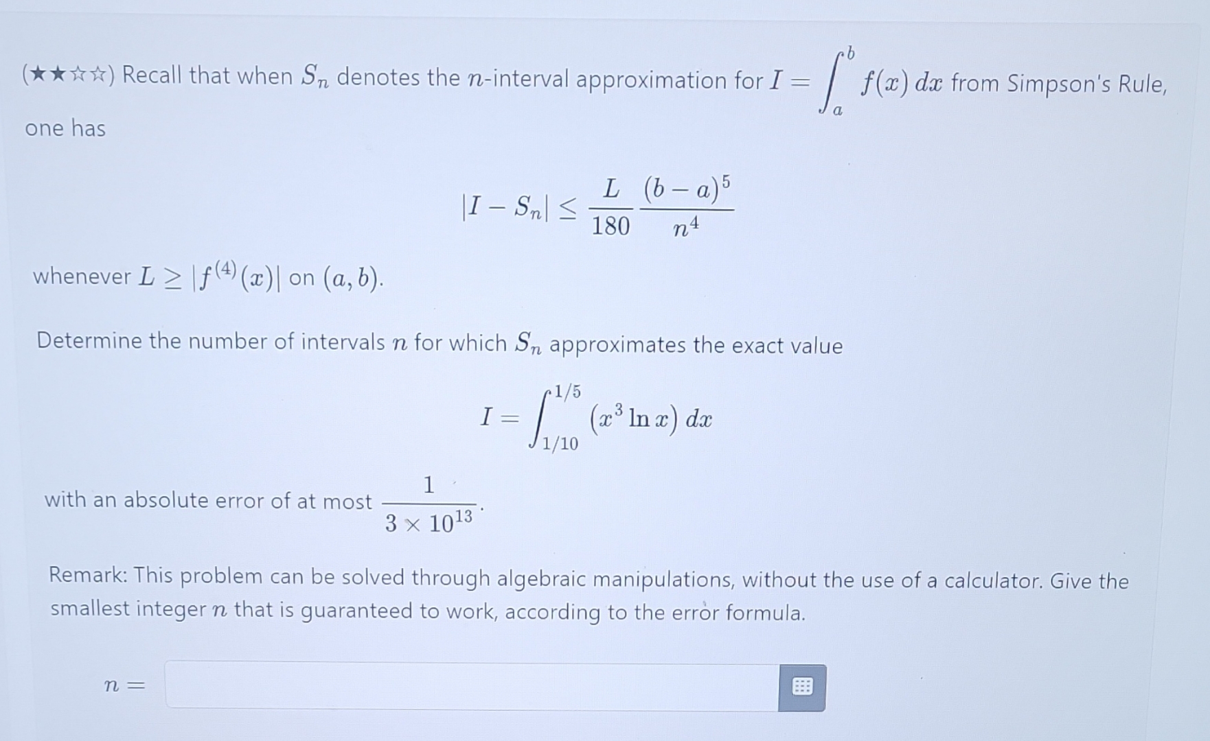 Solved ( ****** ﻿rr) ﻿Recall that when Sn ﻿denotes the | Chegg.com