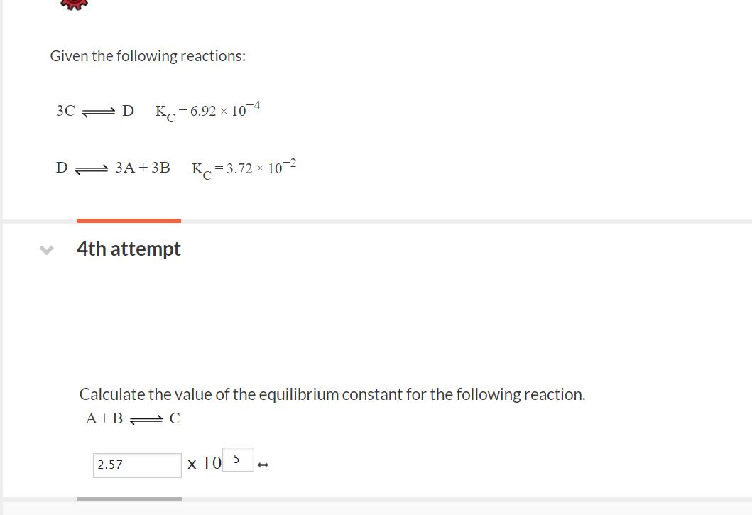 Solved Given the following | Chegg.com