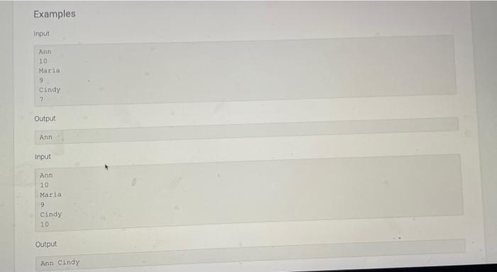 Solved Instructions In your main program 7. Input the names | Chegg.com