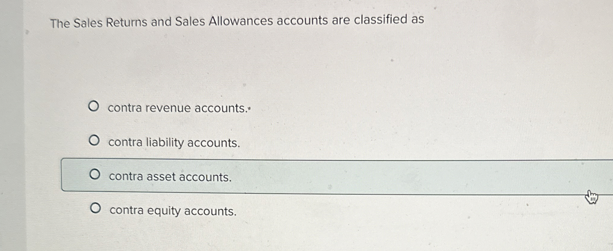 Solved The Sales Returns and Sales Allowances accounts are | Chegg.com