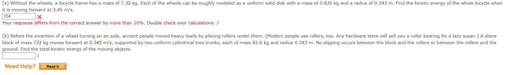 Solved it is moving forward at 3.45ms.Your response differs | Chegg.com