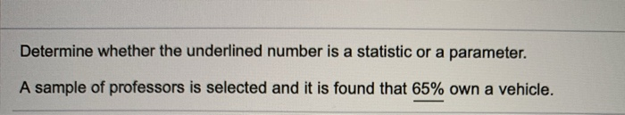 Solved Determine whether the underlined number is a | Chegg.com