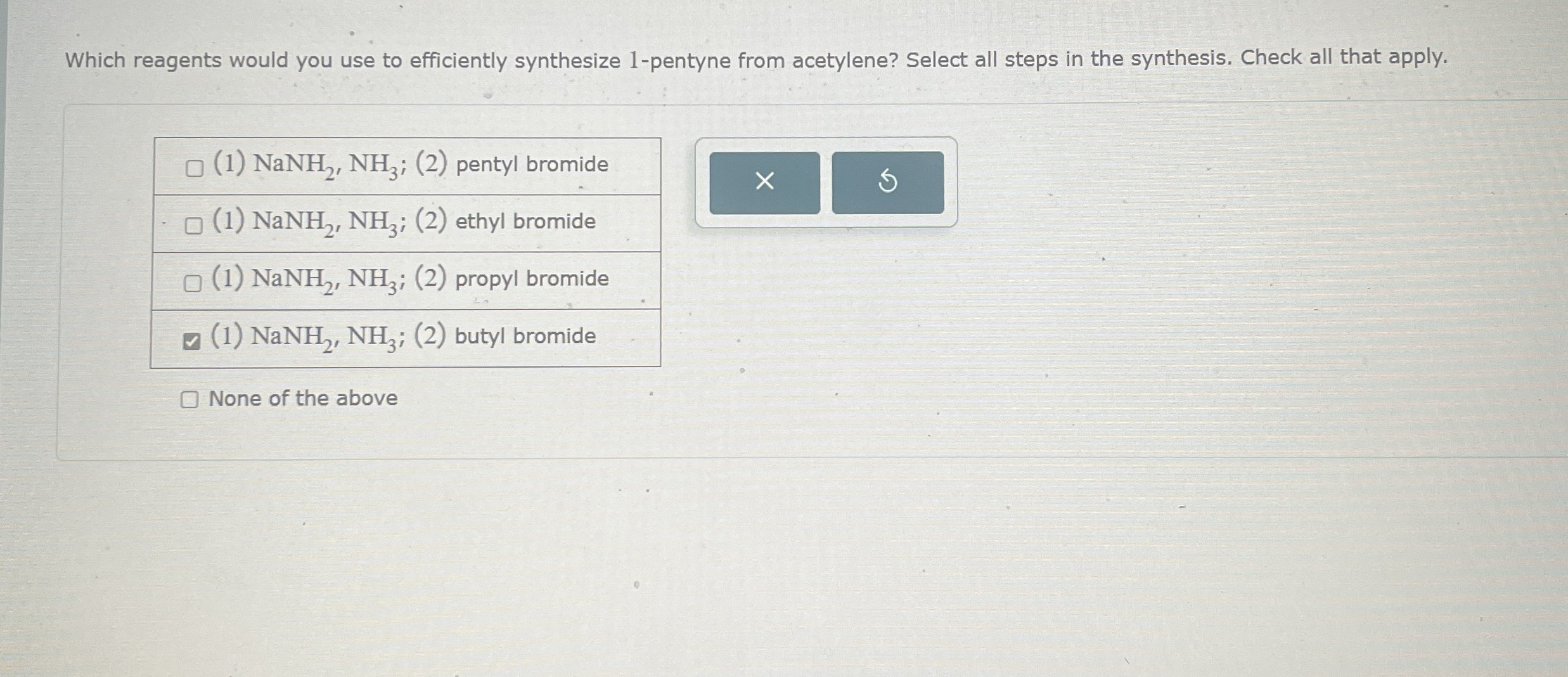 Solved Which reagents would you use to efficiently | Chegg.com